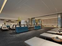 China NEW CHINESE LUXURY HOTEL INTERIOR DESIGN | PRIVATE DINING ROOM, SPA MASSAGE ROOM & INDOOR LEISURE LOUNGE WITH CUSTOM ORIENTAL ART DECORATION & NATURAL WOOD FINISHES for sale