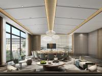 China NEW CHINESE LUXURY HOTEL INTERIOR DESIGN | PRIVATE DINING ROOM, SPA MASSAGE ROOM & INDOOR LEISURE LOUNGE WITH CUSTOM ORIENTAL ART DECORATION & NATURAL WOOD FINISHES for sale