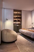 China ORIENTAL STYLE INTERIOR DESIGN ONE-STOP SUPPLY | CUSTOM FIXED FURNITURE & SOFT MOVABLE FURNISHING FOR GLOBAL INTERIOR PROJECTS BUILT-IN FIXED WARDROBE WALL PANEL & COMPLETE MOVABLE HOME FURNISHING SET for sale