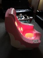 China Smoked Pink Sit Infrared Therapy Machine For Meridian Massage for sale