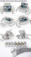 China 7D HIFU machine skin lifting and body fat removal 7d hifu machine desktop for sale