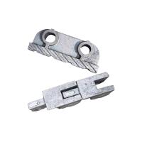 China Weld Joint Chain Grate Bar Cast Iron Boiler Parts Anti Wear for sale