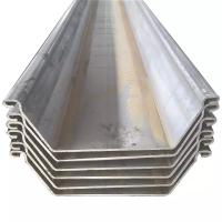 China Metal Building Material Hot Rolled Q235 Steel Sheet Pile S390 SY295 Grade for sale
