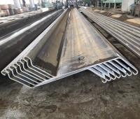 China Z Type Hot Rolled Cold Rolled Steel Sheet Pile JIS Standard for sale