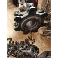 China 7 Tooth Cast Iron Boiler Chain Sprocket Wheel Antiwear 9kg for sale