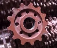 China Heat Treatment Boiler Sprocket Wheel Double Pitch Chain Sprocket Antirust for sale