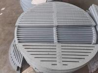 China Industrial Coal Boiler Grate Bar Round Rectangle 1kg Customizable for sale