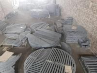 China Vertical Cast Iron Boiler Grate Boiler Furnace Parts Crackproof Heatproof for sale