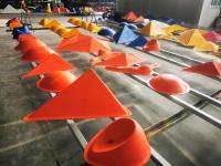 China Organic Resin Rock Climbing Volumes Indoor Rock Wall Holds For Campsite for sale
