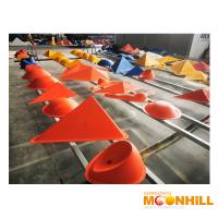 China Multiple Colors Fiberglass Rock Climbing Volumes Indoor ISO9001 Approved for sale
