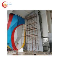 China Outdoor Adventure Artificial Rock Climbing Wall Panels 3D Board ROHS Approved for sale