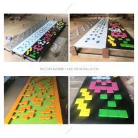 China Interactive Kids Fun Climbing Wall Indoor For Amusement Playground for sale