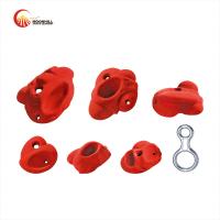 China Anti Skid Climbing Wall Rocks Customized Size Climbing Practice Holds for sale