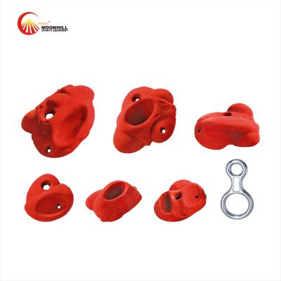 China Anti Skid Climbing Wall Rocks Customized Size Climbing Practice Holds for sale