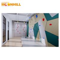 China Kids Creative Indoor Climbing Wall Steel Frame ISO14001 For Playhouse for sale