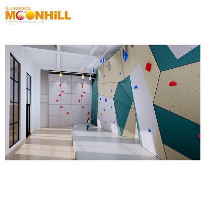 China Kids Creative Indoor Climbing Wall Steel Frame ISO14001 For Playhouse for sale