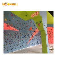 China Children Indoor Climbing Wall Reinforced Fiberglass 1.2*2.4m For Shopping Mall for sale
