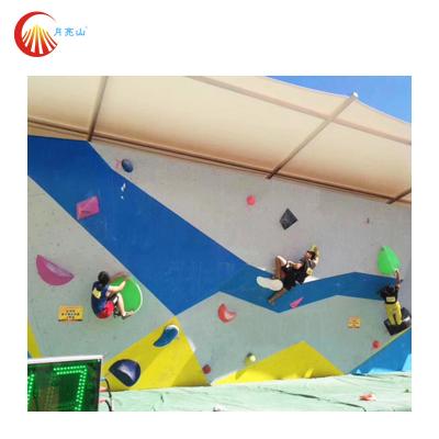 China Professional Climber Boulder Climbing Wall Customized Color For Trampoline Park for sale