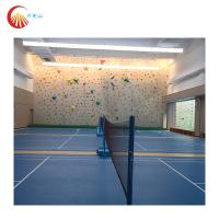 China Rock Indoor Climbing Wall Fiberglass Reinforced Anti UV Corrosion for sale