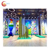 China Theme Park Fun Climbing Wall Commercial Indoor Adventure Rock Climbing Gym for sale