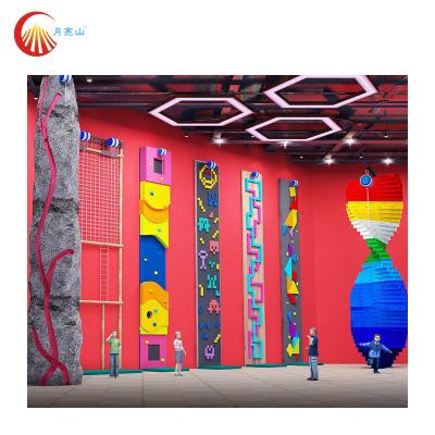 China Amusement Fun Climbing Wall Panels Structure Indoor For Boys And Girls for sale