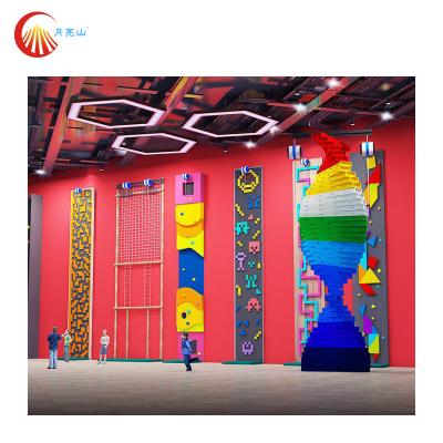 China Rock Fun Climbing Wall Hard Wearing Indoor Children Building Climbing Wall for sale