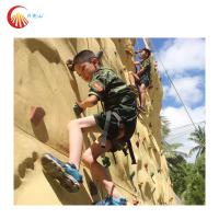 China Removable Rock Climbing Practice Board Wall Fiberglass For Trampoline Park for sale