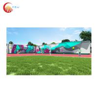 China Adult Outdoor Rock Climbing Wall Panels Waterproof For Theme Park for sale