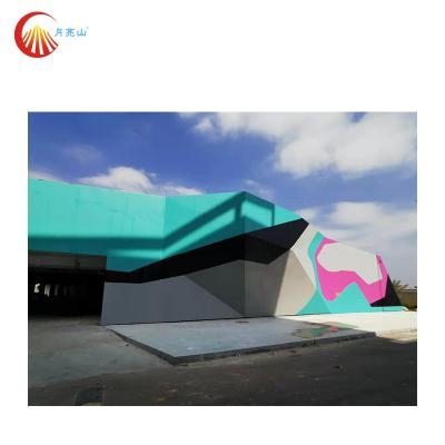 China ROHS Exercise Climbing Wall Panels Outdoor For Playground Adventure Park for sale