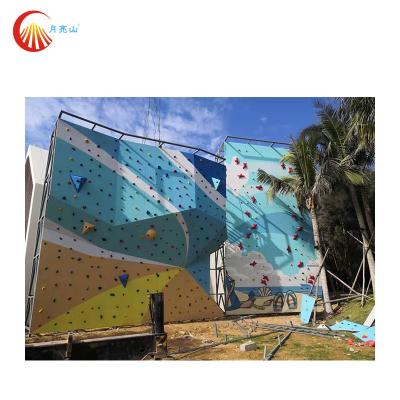 China Boulder Rock Outdoor Climbing Wall Security High Performance For Playground for sale
