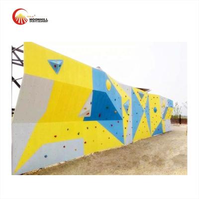 China Organic Resin Climbing Wall Playground Equipment Complex Board Customized for sale