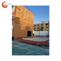 China Playground Park Outdoor Climbing Wall Equipment Anti UV Colourful Customized for sale