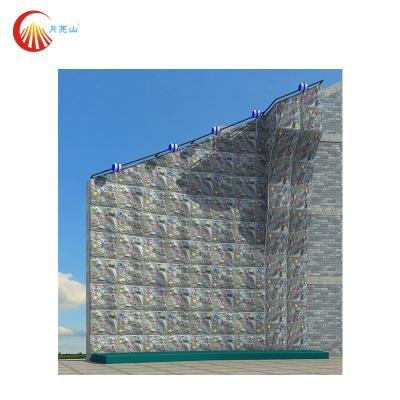 China School Park Outdoor Climbing Wall Anti UV Custom Dimension Pattern for sale