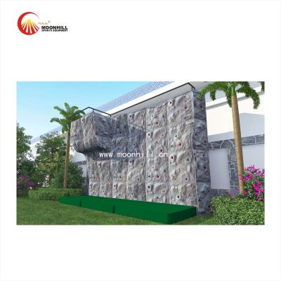 China Fiberglass Resin Rock Climbing Board Wall Colorful For Home School for sale