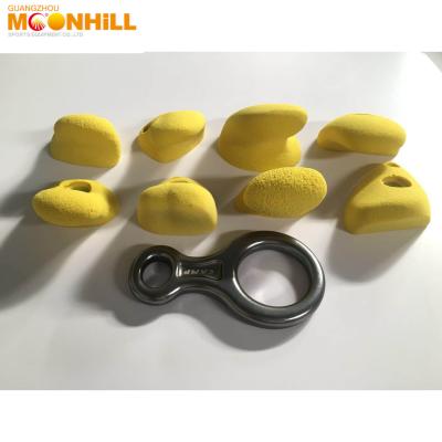 China Kids Playground Rock Wall Climbing Holds Outdoor Indoor Climbing Wall Holds for sale