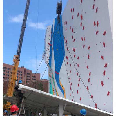 China Outdoor Plywood Board Rock Climbing Wall Project Wall Panels And Climbing Holds for sale