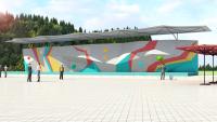 China High Safety Outdoor Climbing Wall With Excellent Weather Resistance No Inflatable for sale