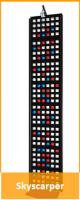 China 1 Year Warranty Multi Colored Fun Climbing Wall For 3-16 Age Group 1/1.2 Width for sale
