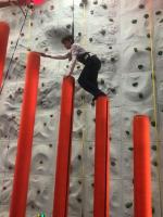 China Weatherproof PVC Fun Climbing Wall For Easy Installation 1 Year Maintenance for sale