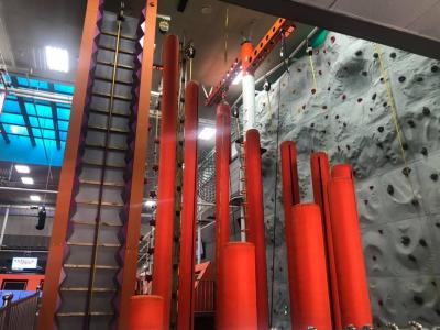 China Play Facilities In Amusement Park Adventure Ropes Course For Children Adult for sale