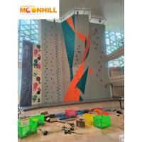 China Easy Installation Kids Climbing Wall Exciting Multi Color Lightweight for sale