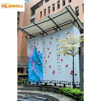 China Anti UV EN12572 Outdoor Climbing Wall For Trampoline Park for sale