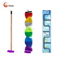 China Easy Installation Kids Climbing Wall Exciting Multi Color Lightweight for sale