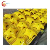 China Fiber Glass Outdoor Climbing Wall Customized Structure And Stability for sale