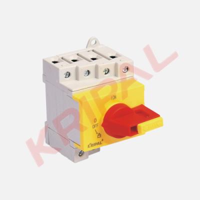 China IEC Standard 16A DC Isolator Switch 1200V PV Disconnector Anti Flame for sale