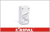 China UKF3 Four Screws Weatherproof Switch Socket With Ribs AS / NZS3123 2005 for sale