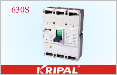 China 630A 3 Pole Mccb Circuit Breaker Overload Short Circuit And Under Voltage Protection for sale