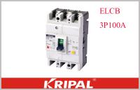 China 3P CE Leakage / Residual Current Molded Case Switch Earth Leakage ELCB Non Delay Type for sale