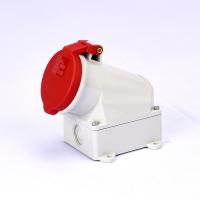 China DIN VDE 0623 Dustproof 5P 16A IP44 Wall Mounted Socket for sale