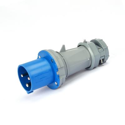 China CE Certificated Waterproof Electrical Plugs And Sockets 230v 3P 63A for sale